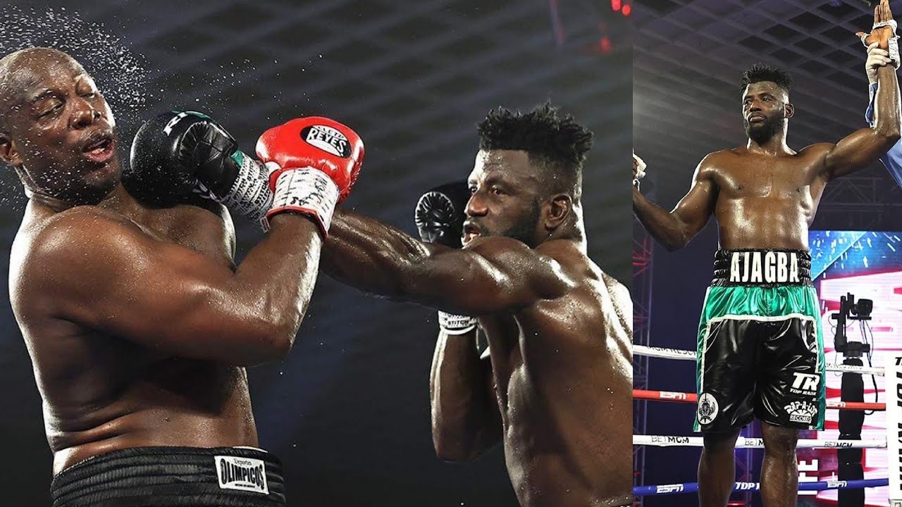 EFE AJAGBA VS JONATHAN RICE FULL FIGHT REVIEW| AJAGBA DOMINATES RICE ON ...
