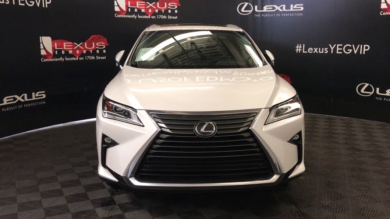 White 2019 Lexus RX RX 350 Review Edmonton Alberta - Lexus of Edmonton ...