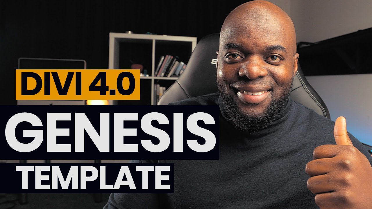 Divi Template - How to use the Genesis Template - YouTube
