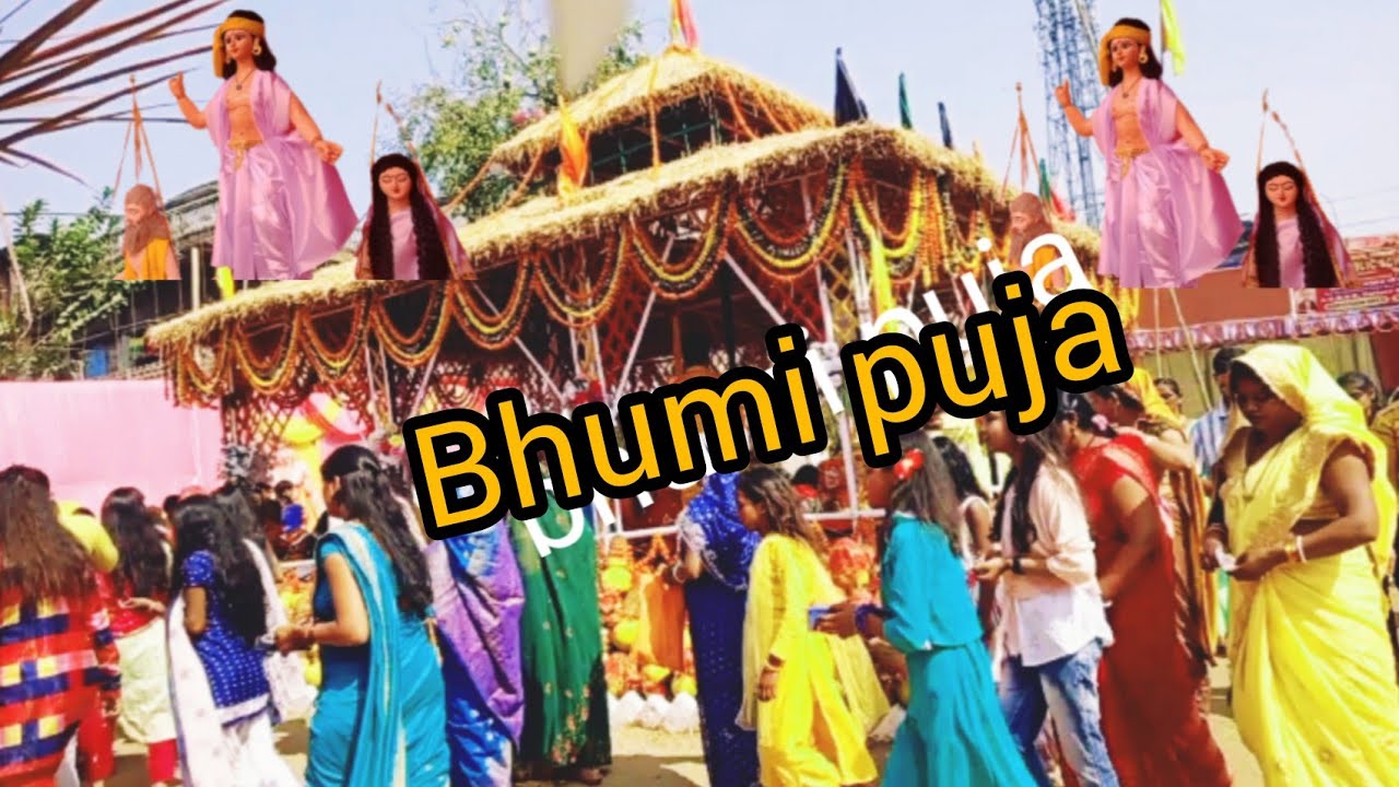 bhavya mandir ka nirman 🚩 notun mondir udbodon 🙏#dailyvlog - YouTube