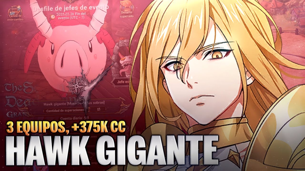 🔥 ¿CÓMO DERROTAR A "HAWK GIGANTE" EN MÁXIMA DIFICULTAD? +375K CC, 3 ...