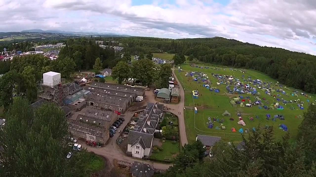 BELLADRUM from the air 2015 - YouTube