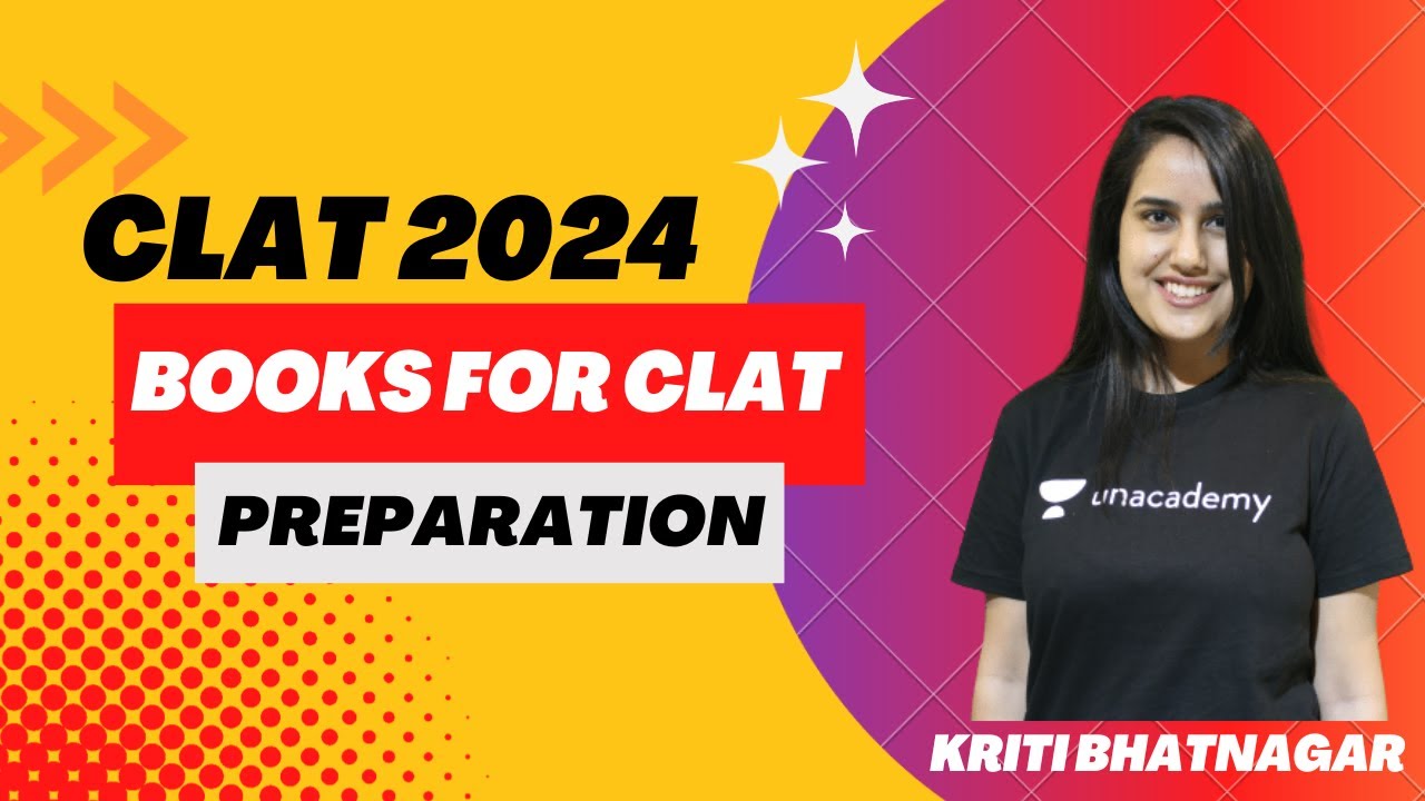 Books for CLAT preparation | CLAT 2024 | KRITI BHATNAGAR - YouTube