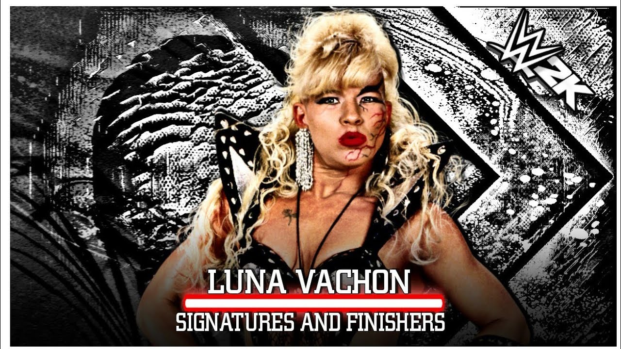 Luna Vachon Signatures and Finishers (WWE 2K20) - YouTube
