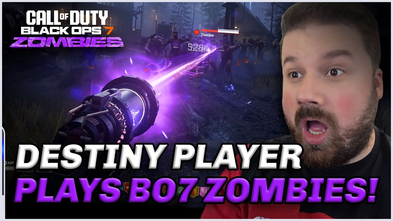 DESTINY PLAYER TRIES BLACK OPS 7 ZOMBIES FOR THE FIRST TIME!! - YouTube