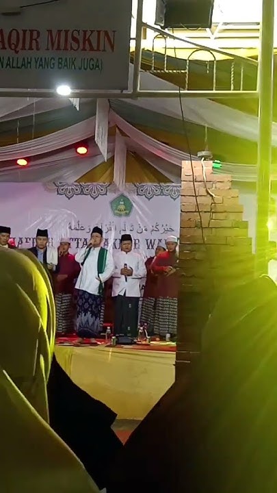 MAHALUL QIYAM Bersama Gus Faza Ali Mustafid || Yayasan Uswatun Hasanah Bersholawat - YouTube