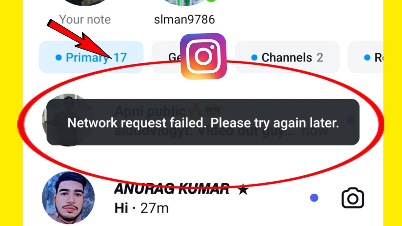 instagram network request failed please try again later | instagram pe ...