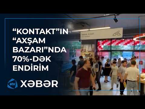 Yalnız 3 saat - 14 mağazada və Kontakt.az-da