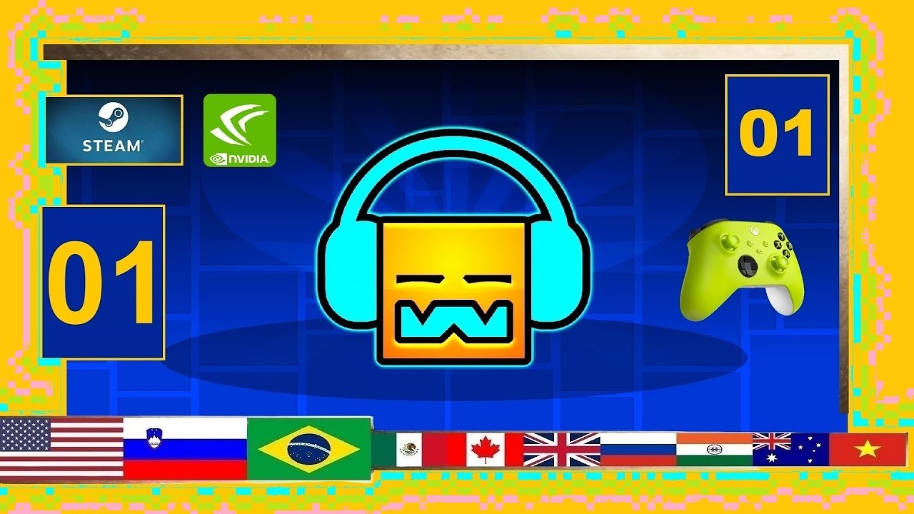 Geometry Dash - Stereo Madness🟢EP01 - YouTube