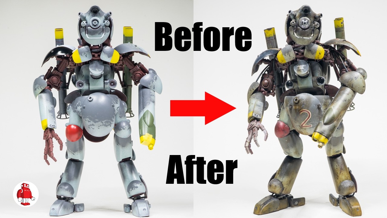 MASKENBALL Weathering Masterclass: Full Maschinen Krieger Sci-Fi Scale ...