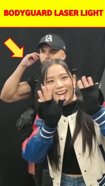 Why does Lisa's bodyguard always carry this when protecting her 😮 #kpop ...