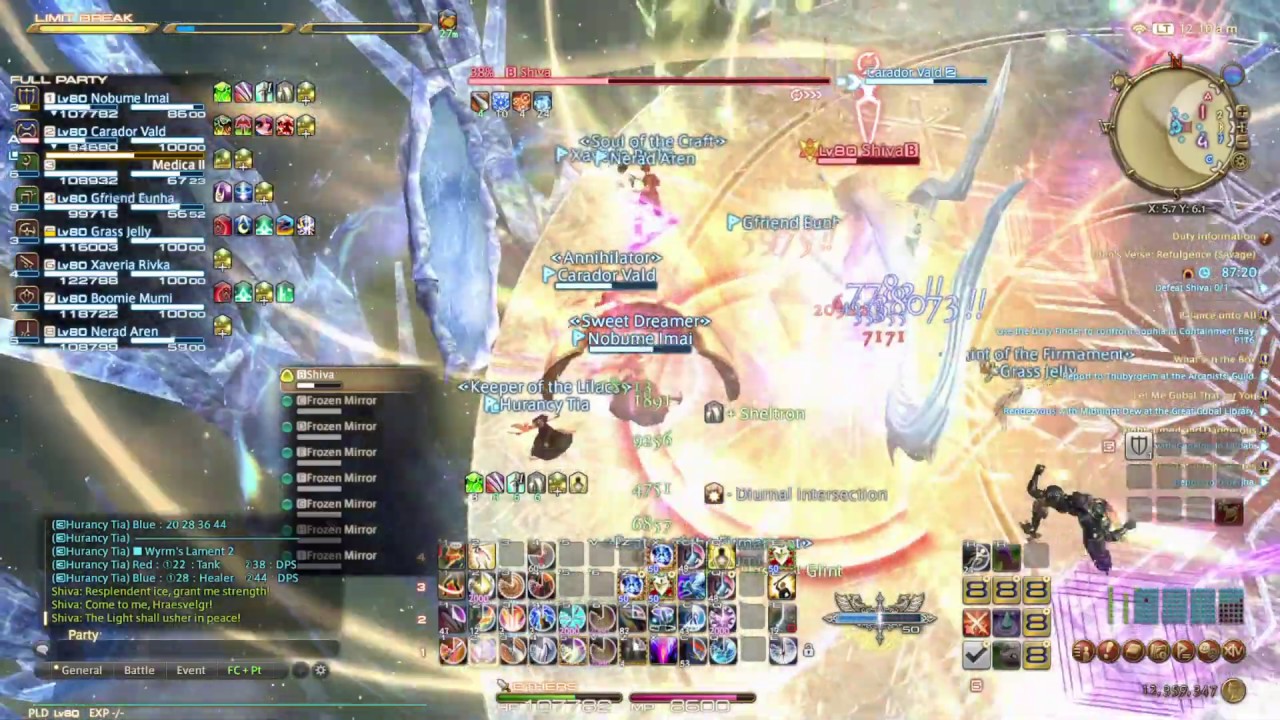 FFXIV E8S Mirror V (Stun mirror) - YouTube