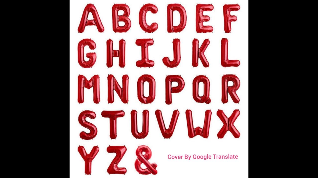 Huruf Alfabet ABC dalam segala bahasa google translate - YouTube