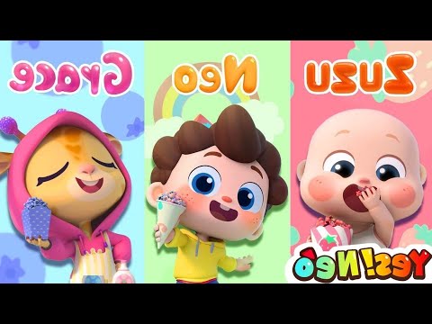 Neo Loves Rainbow Popcorn | Colors Song | Kids Songs | Starhat Neo ...