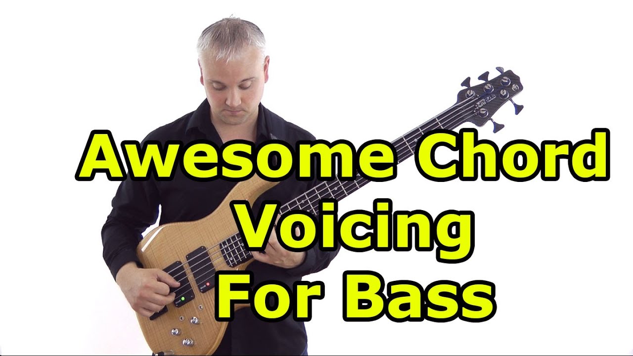 Awesome Chord Voicing For Bass Guitar - YouTube