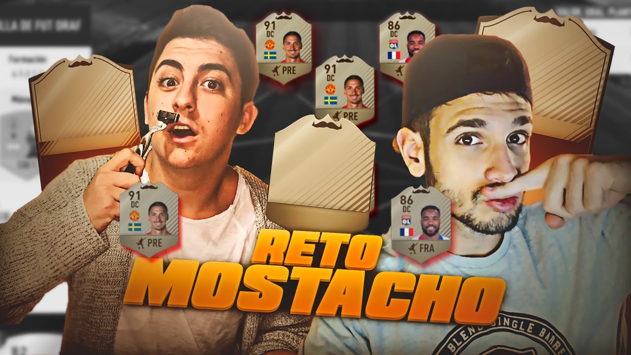EL RETO DE LOS MOSTACHOS!! ¡INCREÍBLE FUT DRAFT! - YouTube