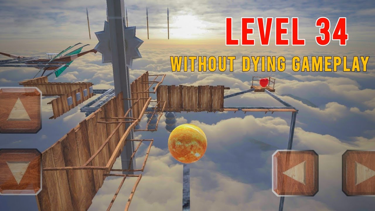 3D Ball Balancer Level 34 - YouTube