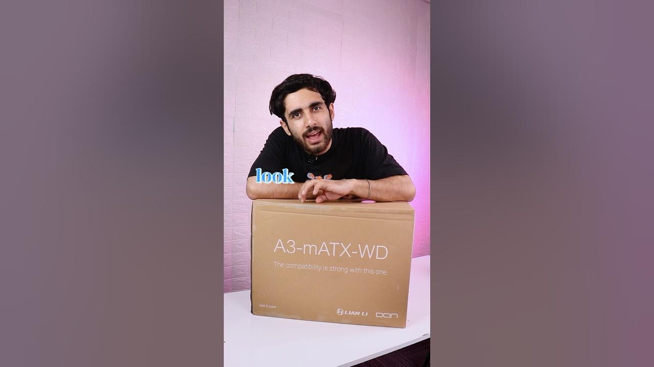 Unboxing the Lian Li A3 M-ATX Wood edition - YouTube