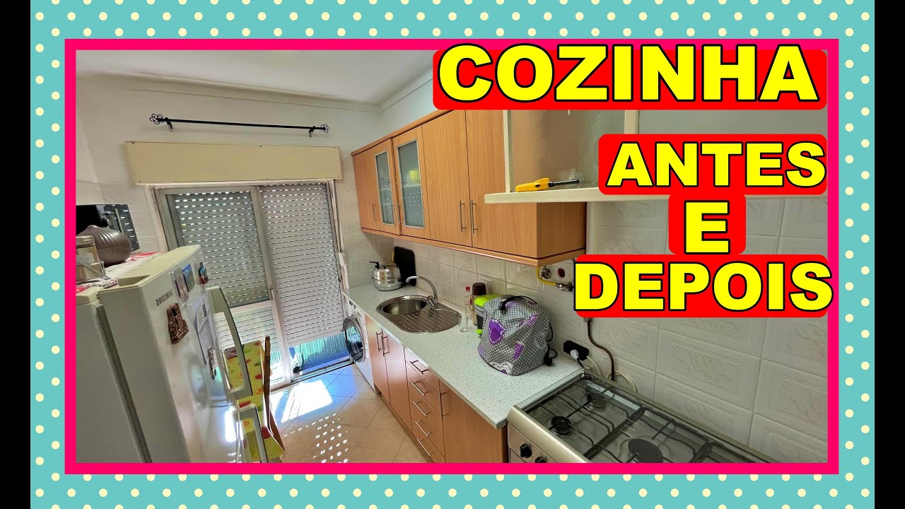 🏠ANTES E DEPOIS DA COZINHA SER DECORADA/TOUR/BEFORE AND AFTER KITCHEN ...