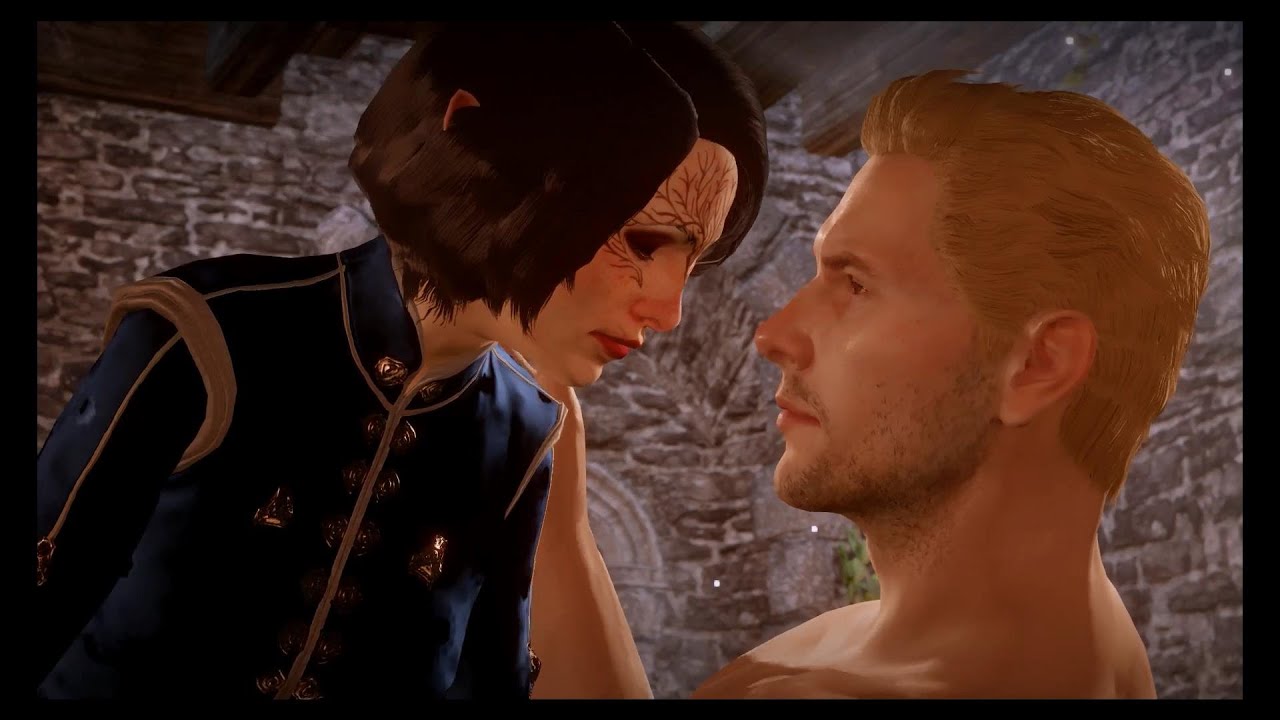 Dragon Age Inquisition: Cullen and Lavellan full romance - YouTube