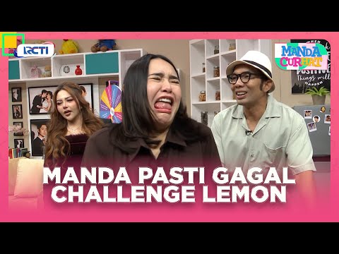 NGAKAK!! Amanda Manopo Gagal Challenge Makan Lemon - MANDA CURHAT | EPS 40 EXTENDED