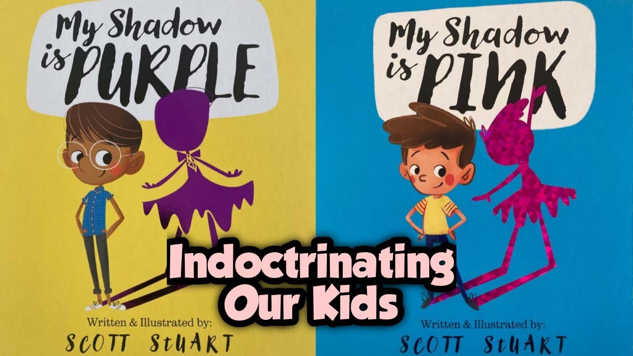 My Shadow is Pink and Purple Read Aloud School Agenda - YouTube