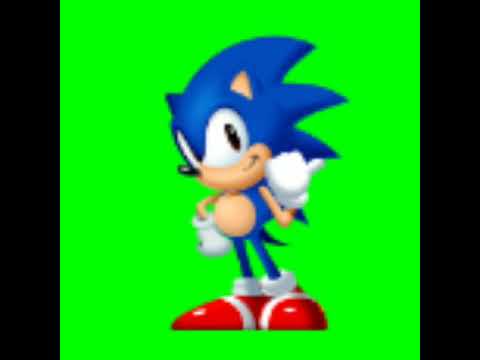 Sonic 2 HD Sonics Victory Pose Animation - YouTube