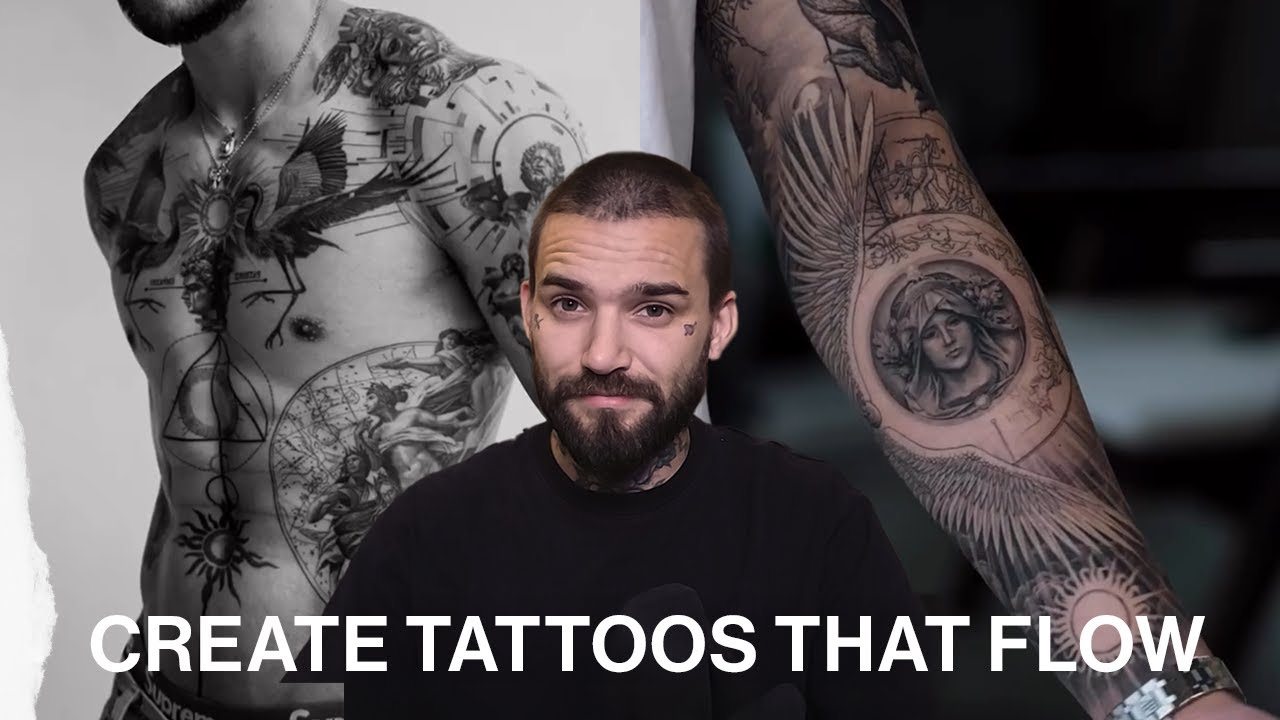 How to Tattoo: Create Tattoos That Flow - YouTube
