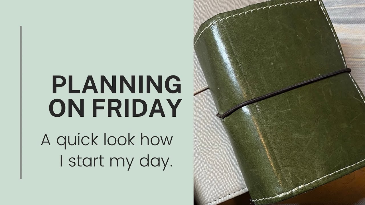 Planning On Friday - YouTube