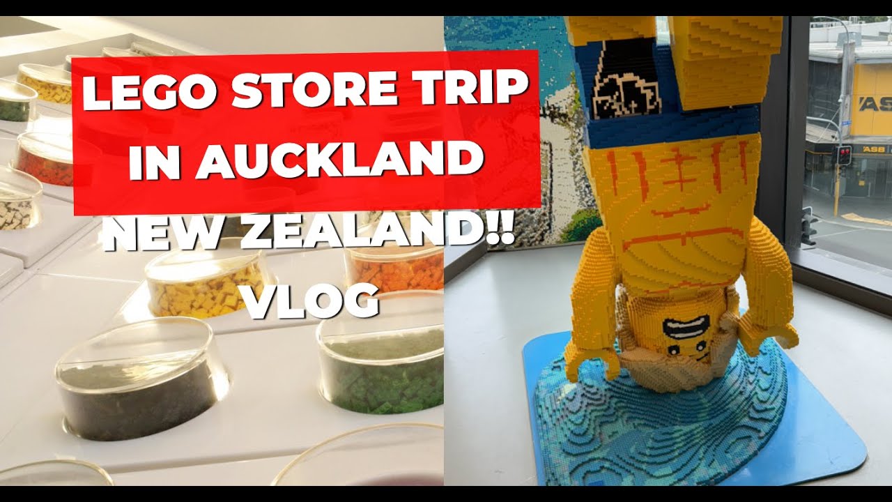 LEGO Store trip in Auckland New Zealand!! Vlog - YouTube