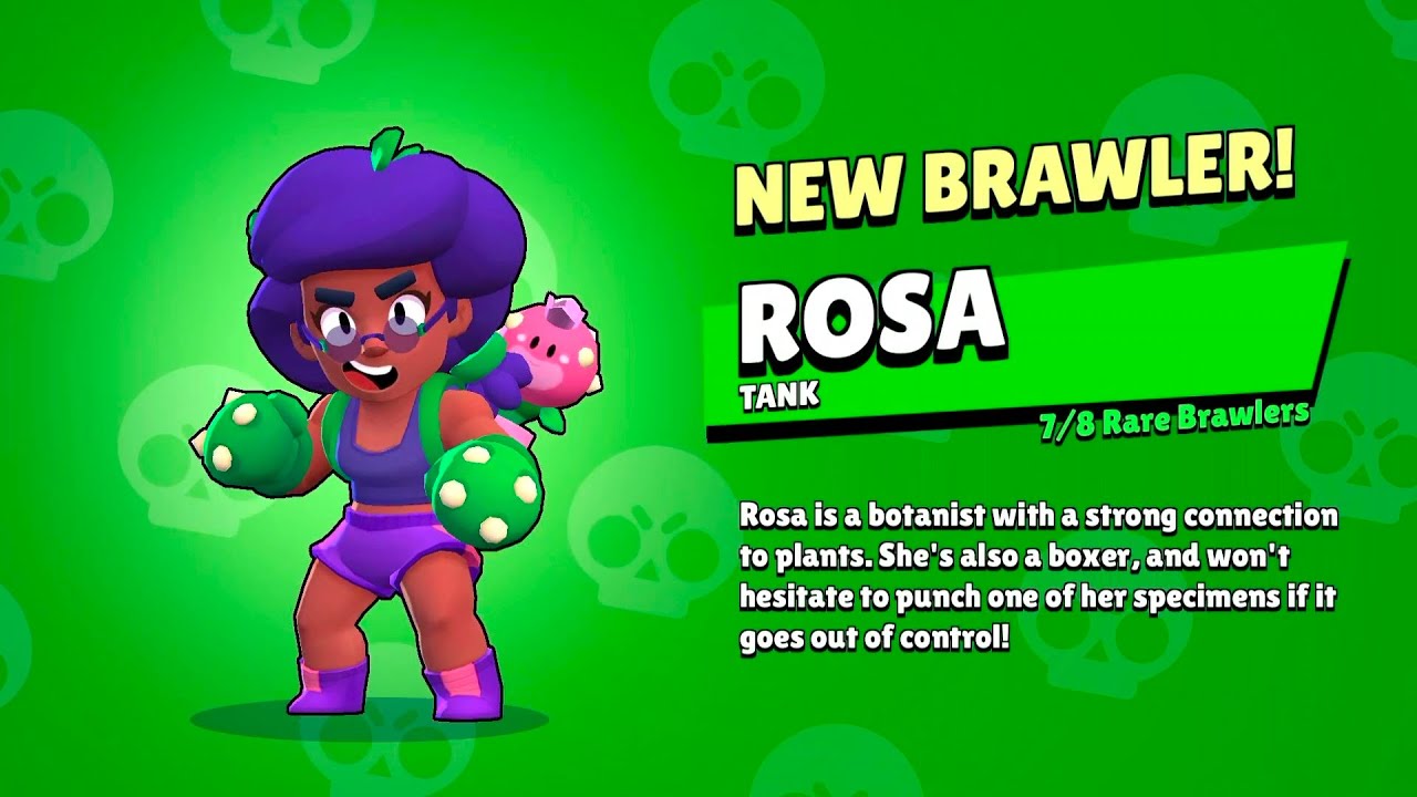 Rosa: The Unstoppable Boxing Botanist! Brawl Stars Gameplay Guide - YouTube