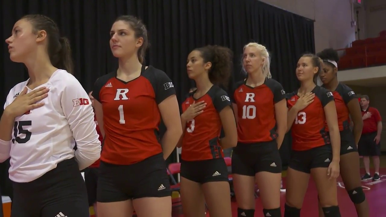 Rutgers Volleyball Scarlet-White Scrimmage - YouTube