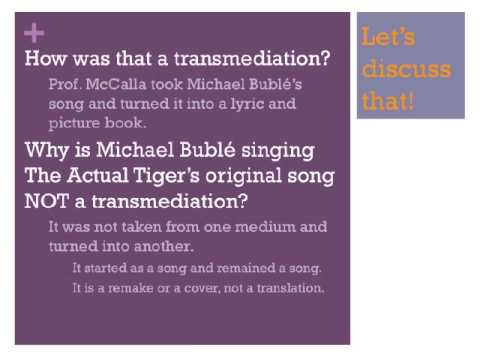 Intro to Transmediation - YouTube