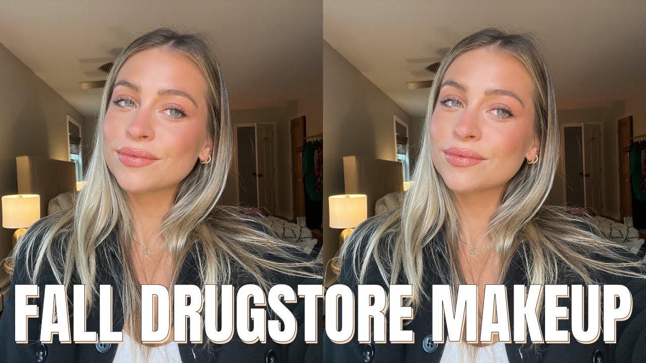FALL DRUGSTORE MAKEUP: everyday fall makeup on a budget - YouTube