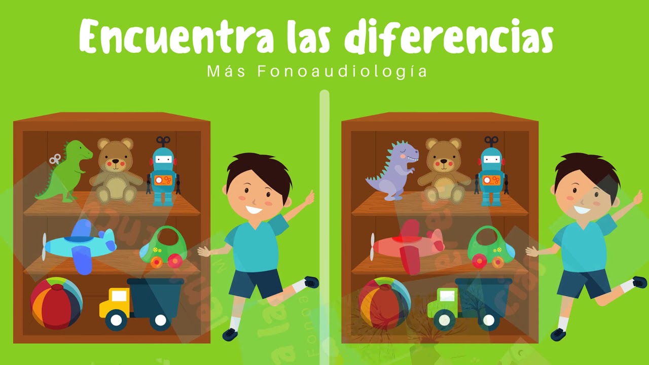 Semejanzas y diferencias para niños de preescolar * Fonoaudiología en ...