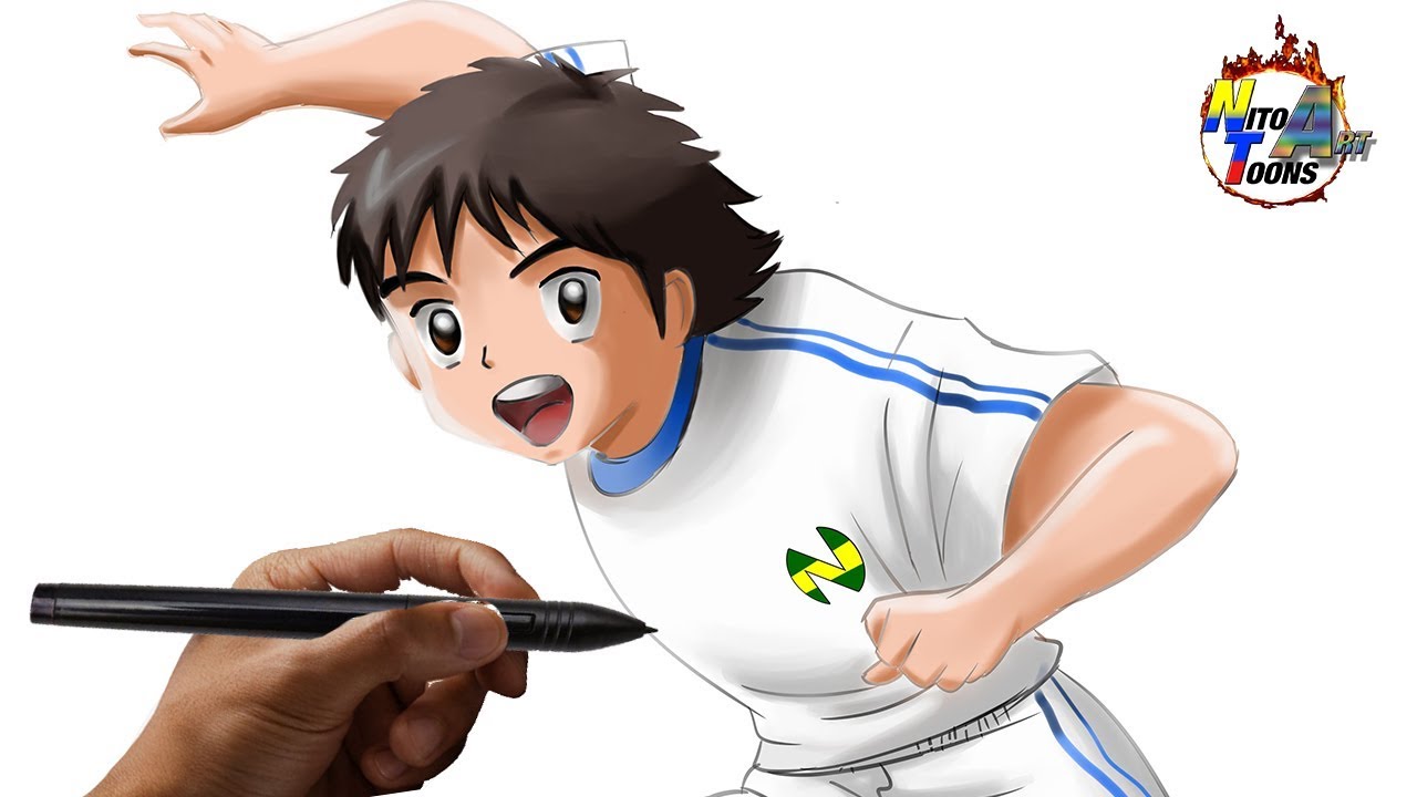 COMO DIBUJO A TOM MISAKI (misaki Taro) Super Campeones | HOW TO DRAW ...