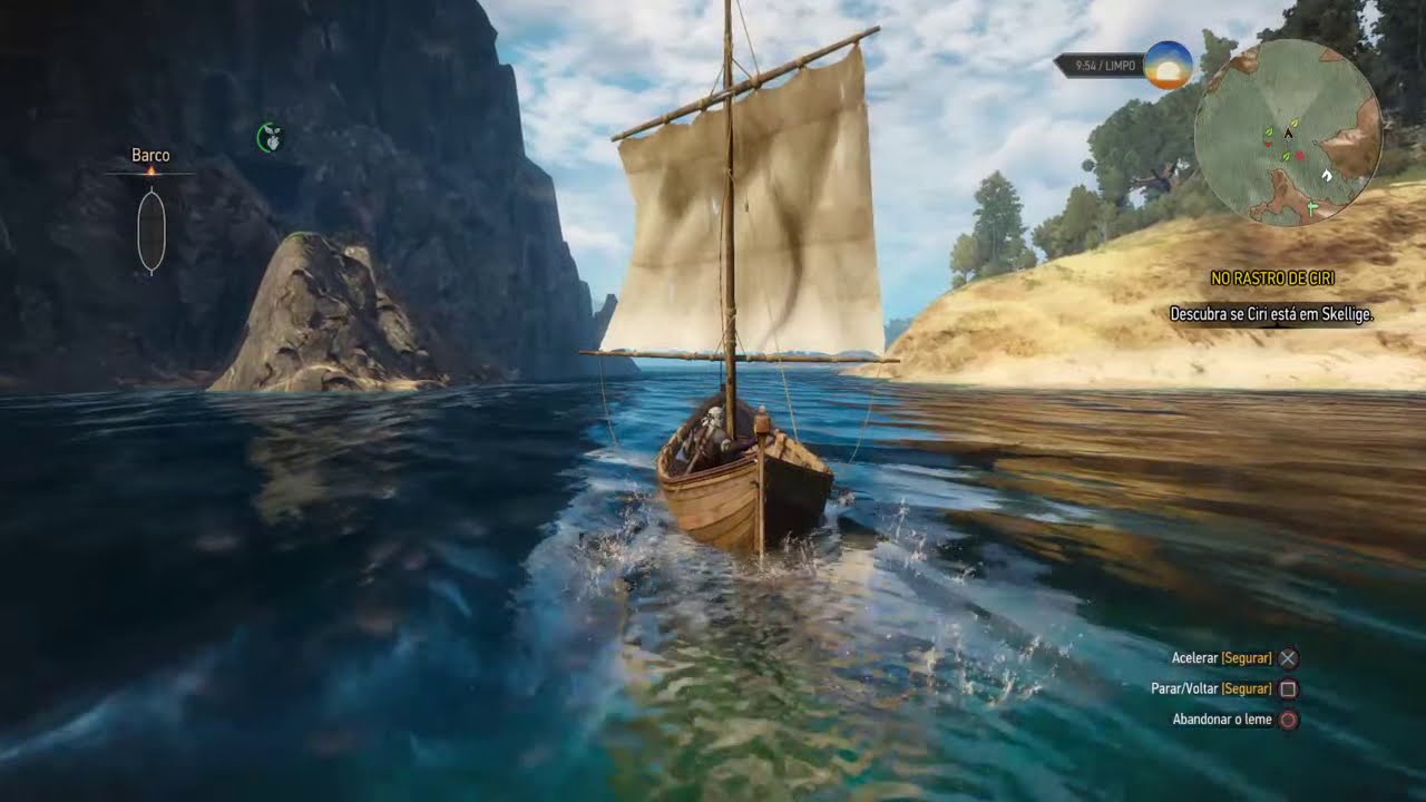 The Witcher 3 - Explorando o resto do mapa e fazendo contratos ...