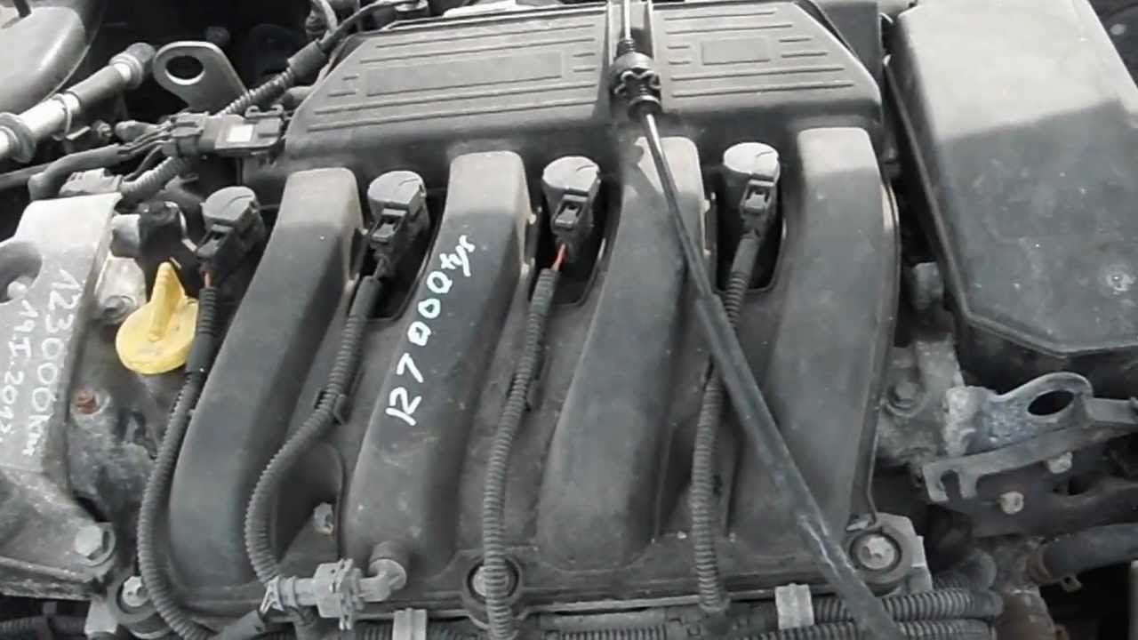 Silnik RENAULT LAGUNA F4P 760 1.8 16V 127 000km - YouTube