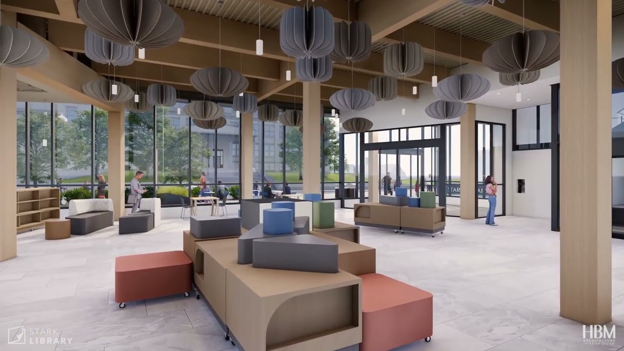Stark Library releases virtual tour of new downtown Main Library