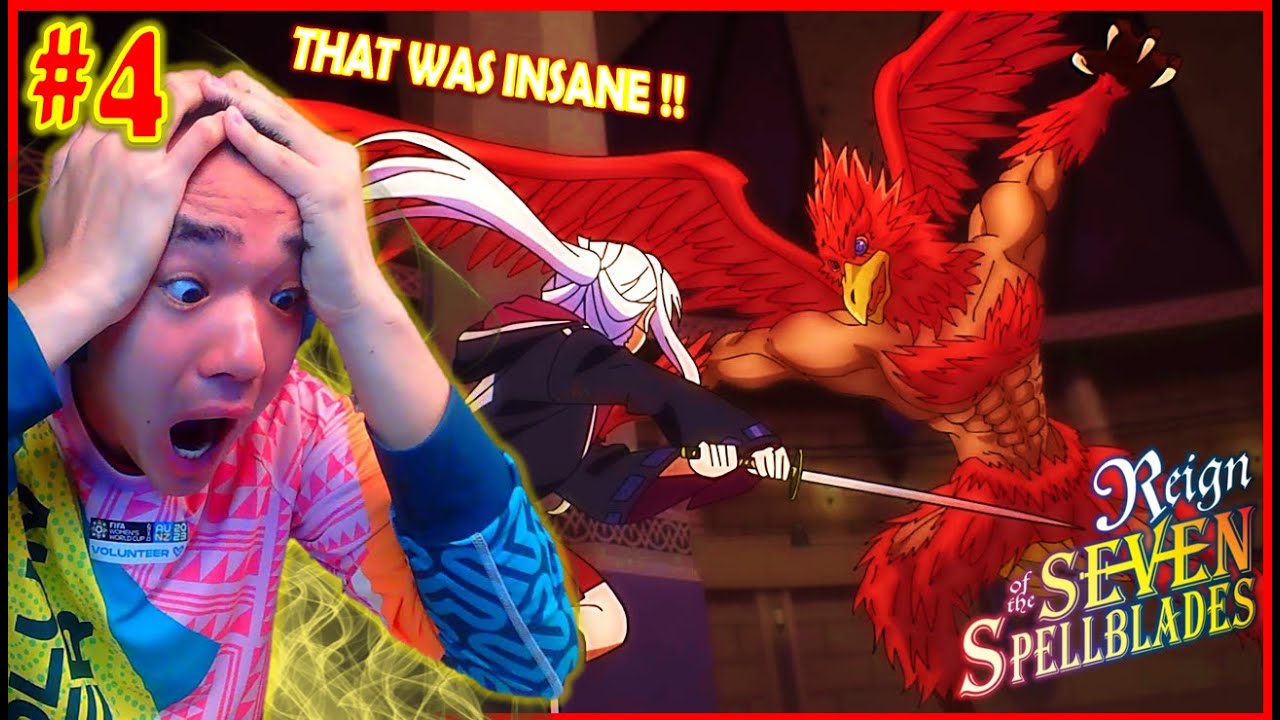 NANAO VS GARUDA WAS INSANE!! | Reign of the Seven Spellblades Episode 4 ...