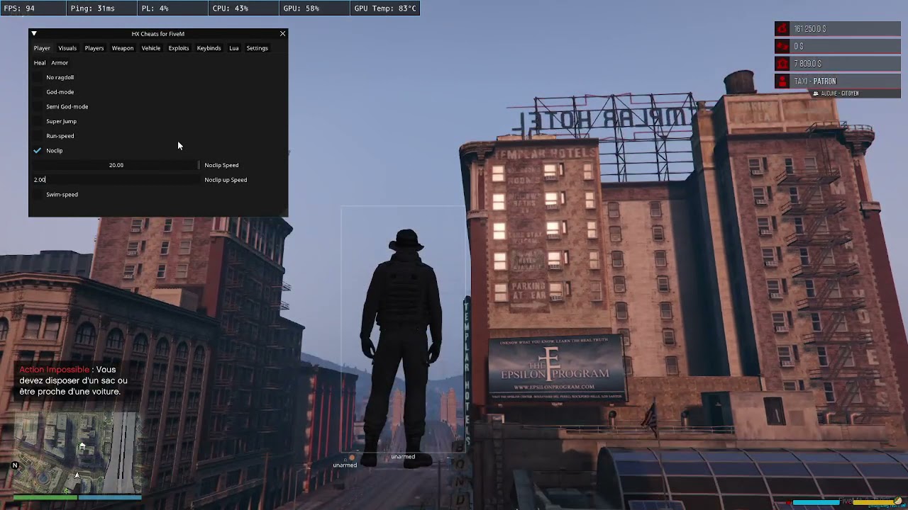 Cheat Fivem Extenction - YouTube