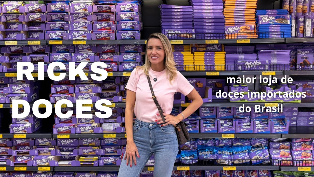 Tour na Rick Doces: a maior loja de doces importados do Brasil! - YouTube