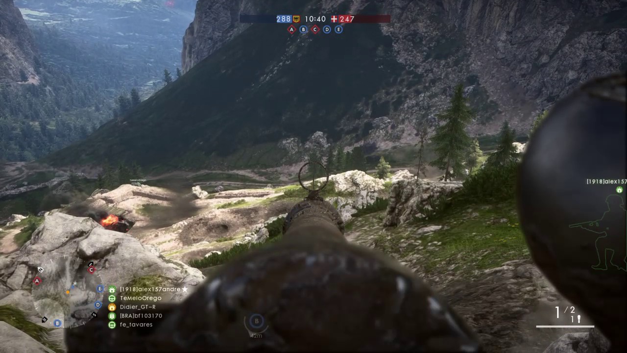 Gameplay Monte Grappa - Battlefield 1 - YouTube