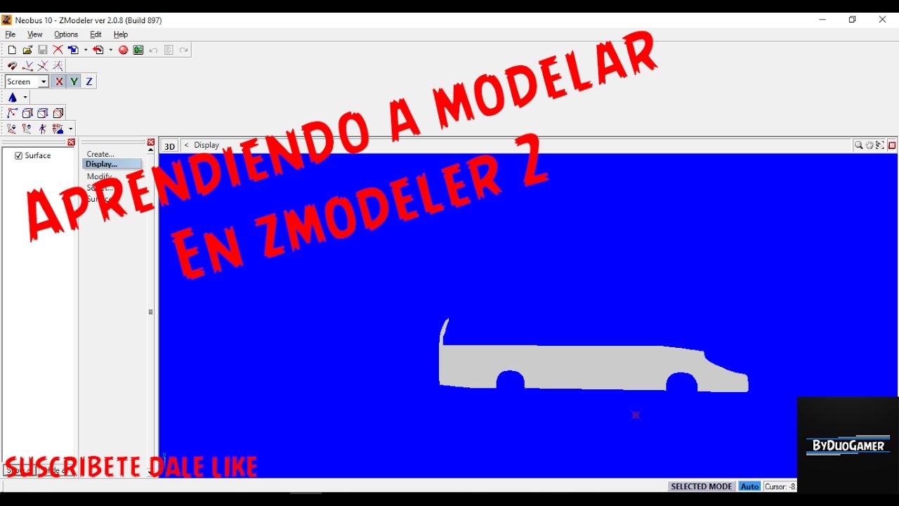 Aprendiendo a Como Modelar En Zmodeler parte#1 - YouTube