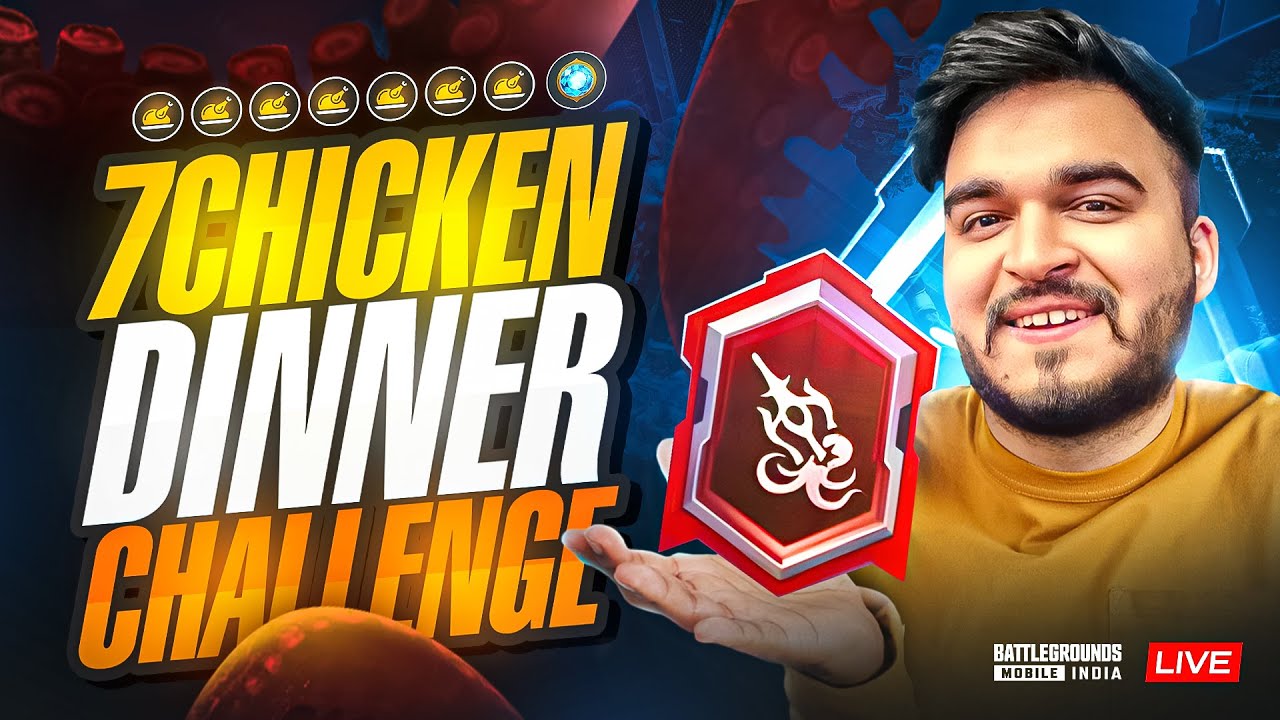 7 CHICKEN CHALLENGE WITH HYDRA SQUAD 🔥 | BGMI LIVE | HYDRA DARPAN - YouTube