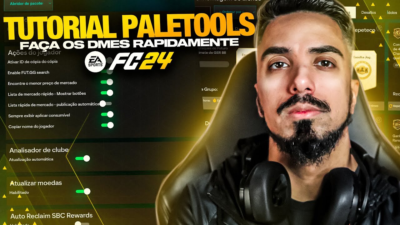 FC 24: APRENDA A FAZER QUALQUER DME RAPIDAMENTE 💥 - TUTORIAL PALETOOLS ...