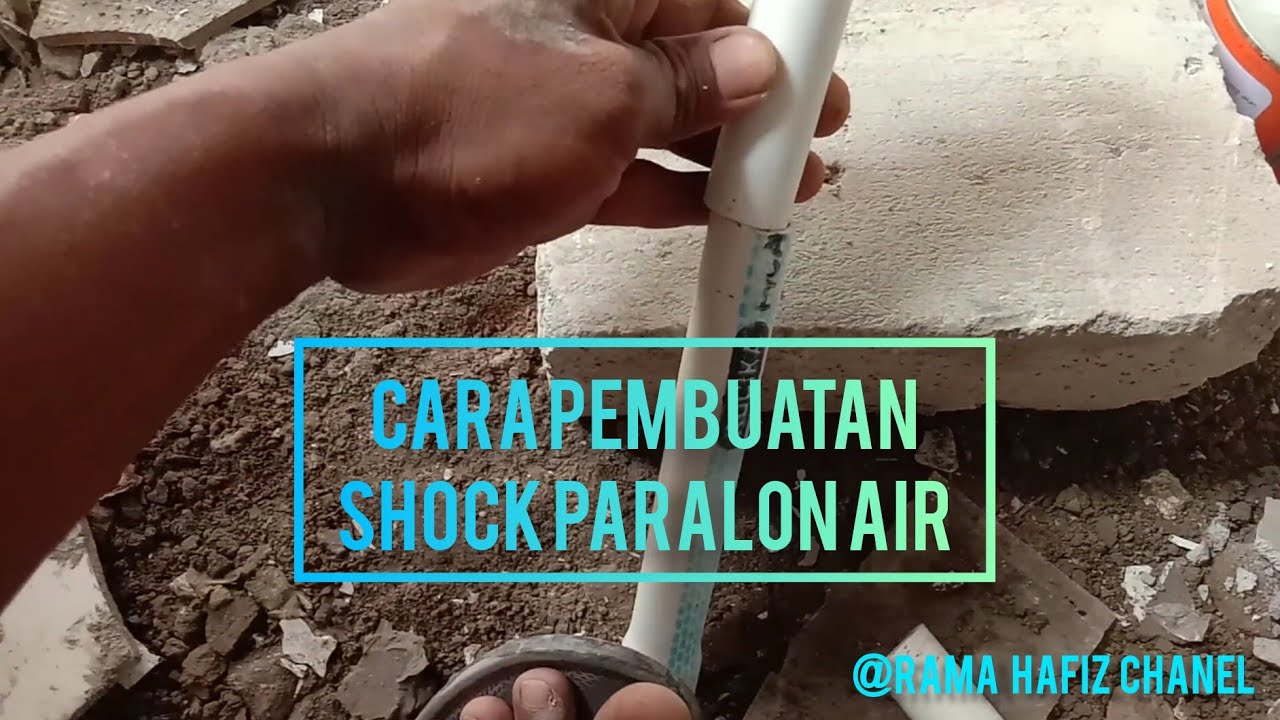 proses cara pembuatan shock Pralon air dan penyambungan #video tutorial ...
