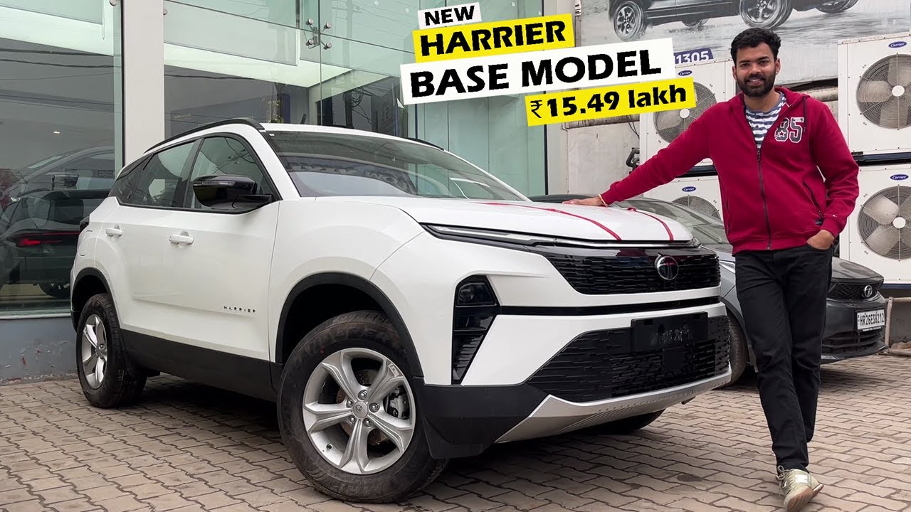 *Base Model Only ₹15.49 lakh* New Tata Harrier Smart (Base) Finally ...