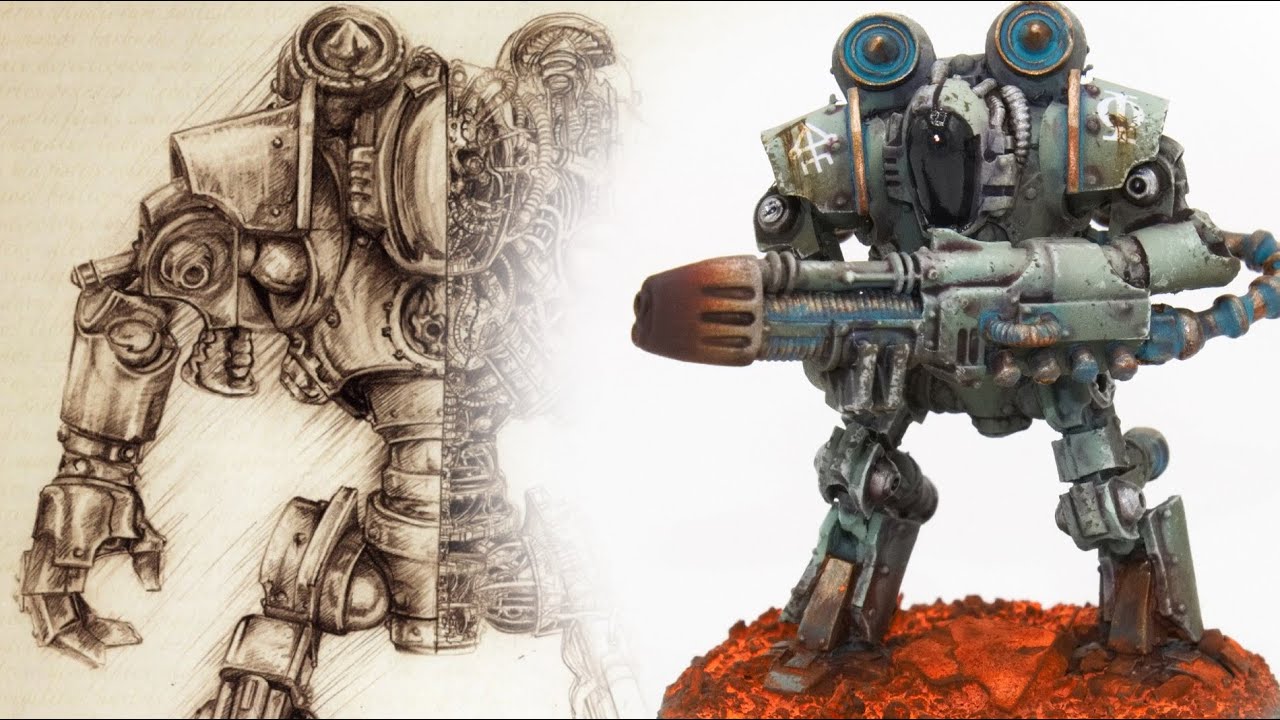 PAINTING THALLAX - Painting Mechanicum for Warhammer: The Horus Heresy ...