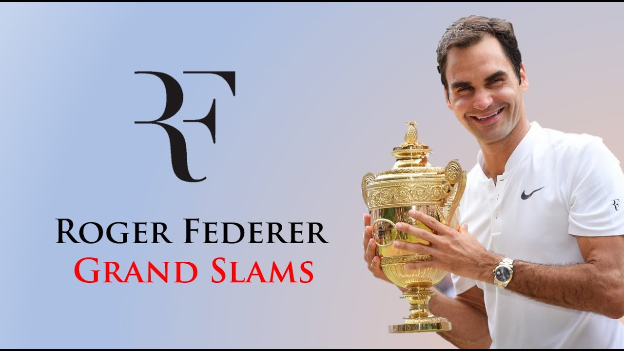 Roger Federer Grand Slams - YouTube
